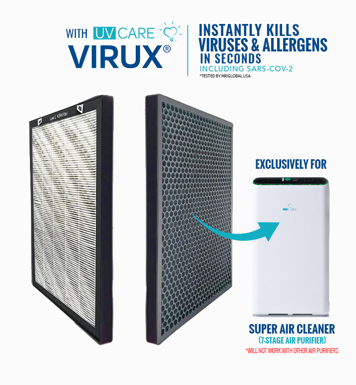 UV Care Super Air Cleaner (7 Stage) Filter Replacement – The Clean Room PH