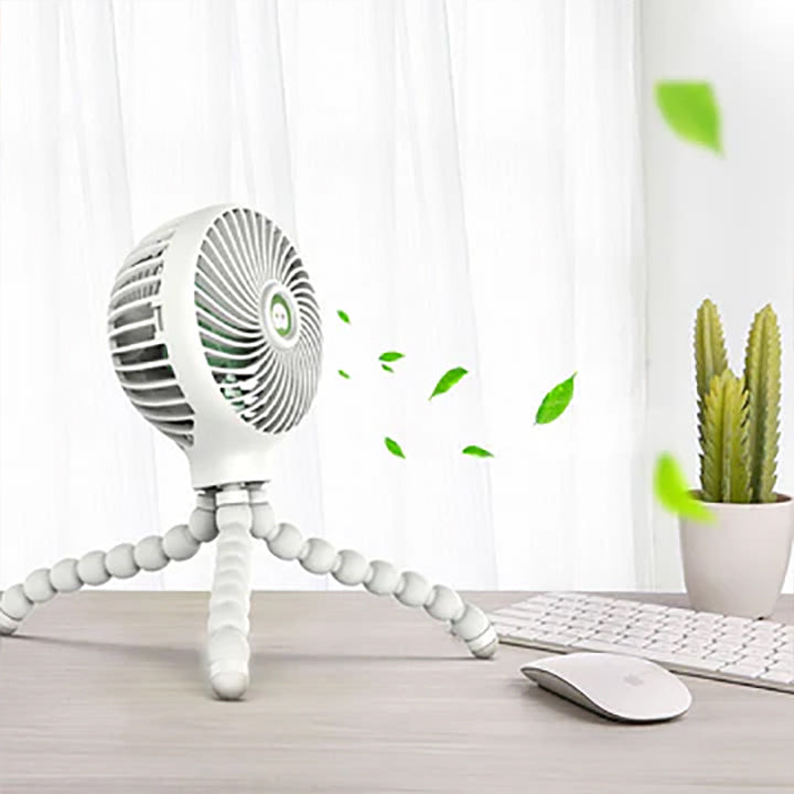 Octopi 3-speed portable multi-position fan (2022 upgraded version): va